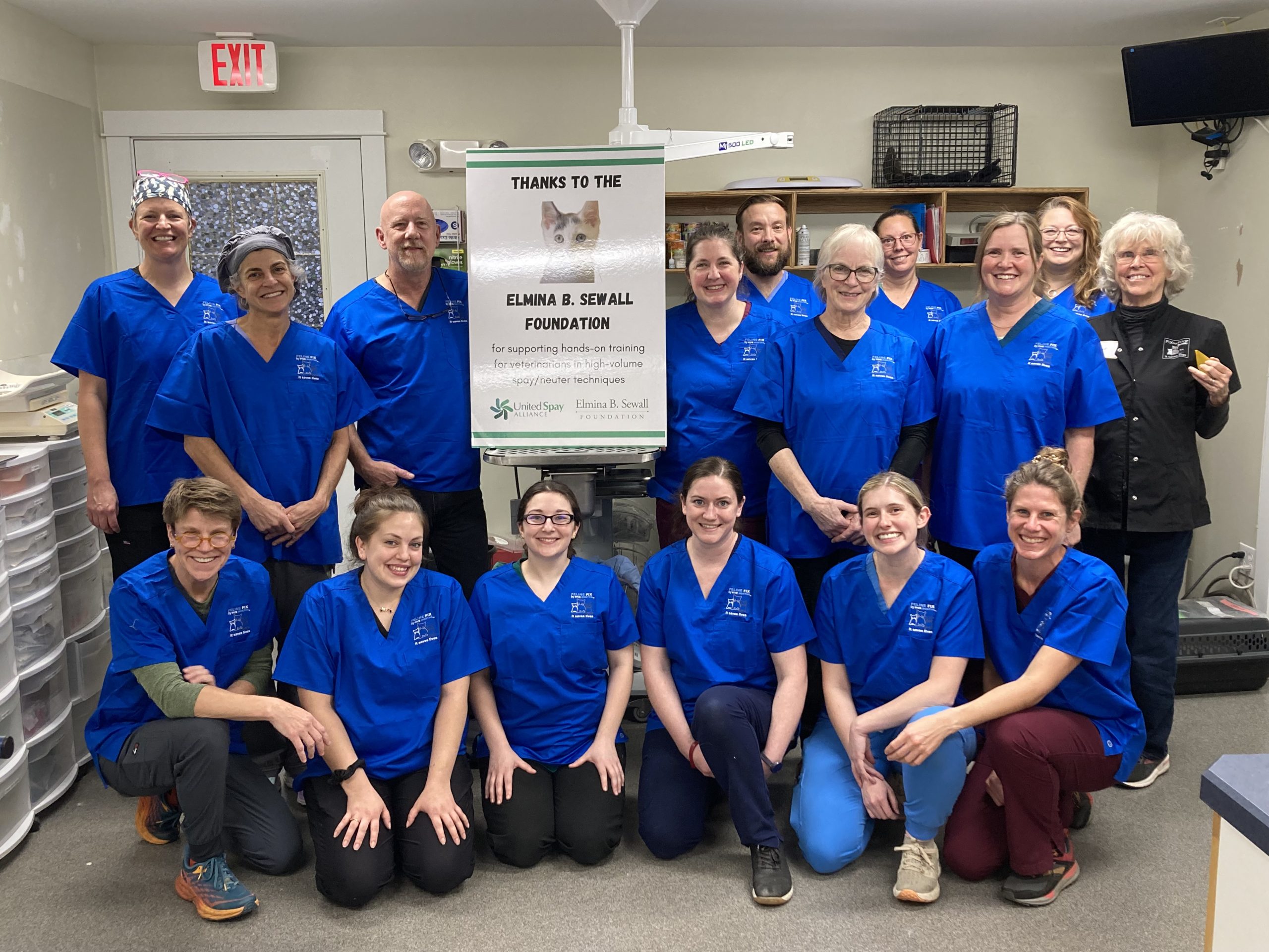Maine Wet Lab, November 2023 (group photo) - United Spay Alliance
